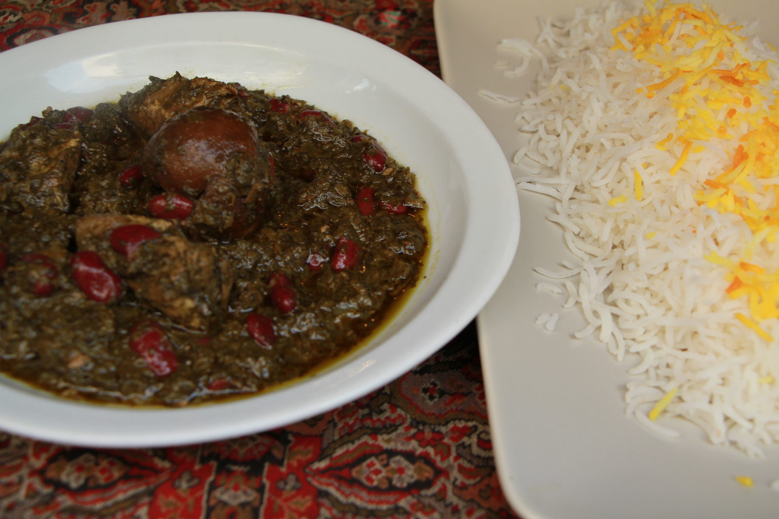 Ghormeh sabzi - Restaurant Colbeh